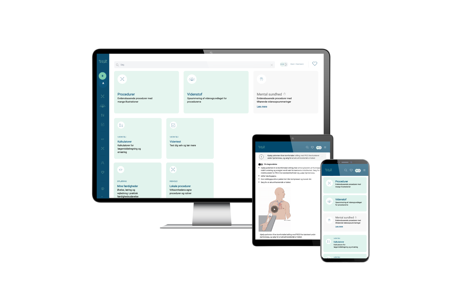 Vidensbaserede værktøjer til sundhed - VAR Healthcare